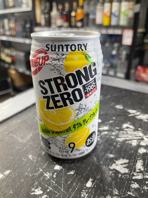 Suntory - Strong Zero 196 Double Grapefruit 9.0% 350ml | A Point Of ...