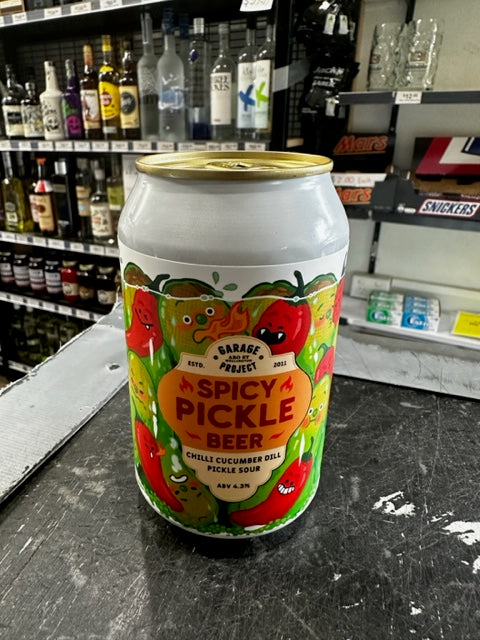Garage Project - Spicy Pickle Sour 4.3% 330ml | A Point Of Difference ...