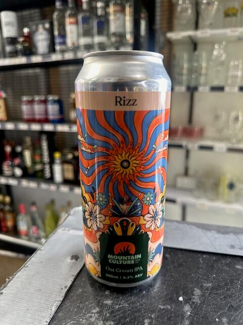 Mountain Culture - Rizz Oat Cream IPA 6.5% 500ml | A Point Of ...