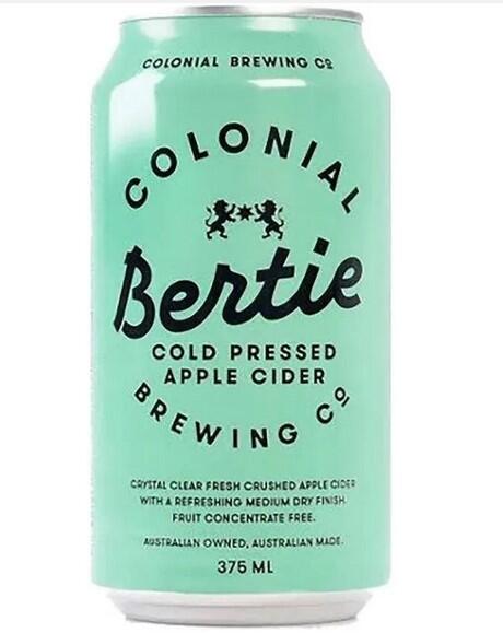 Colonial - Bertie Apple Cider 4.6% 375ml | A Point Of Difference Liquor