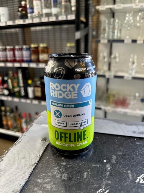 Rocky Ridge - Offline West Coast IPA 7.2% 375ML | A Point Of Difference ...