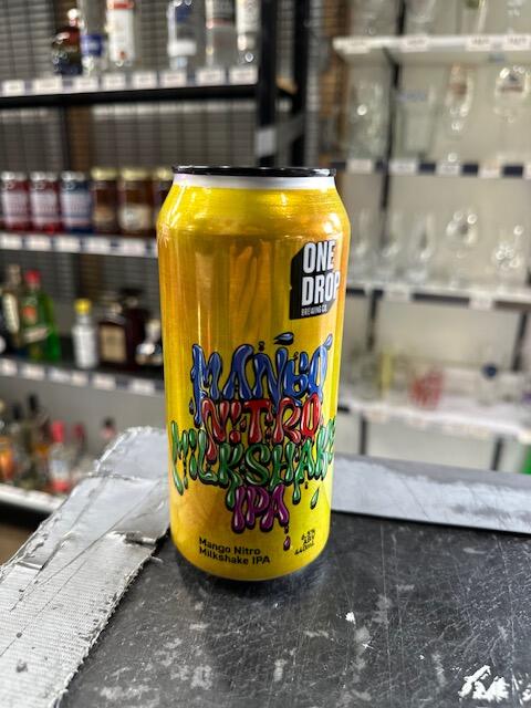 One Drop - Mango Nitro Milkshake IPA 6.5% 440ml | A Point Of Difference ...